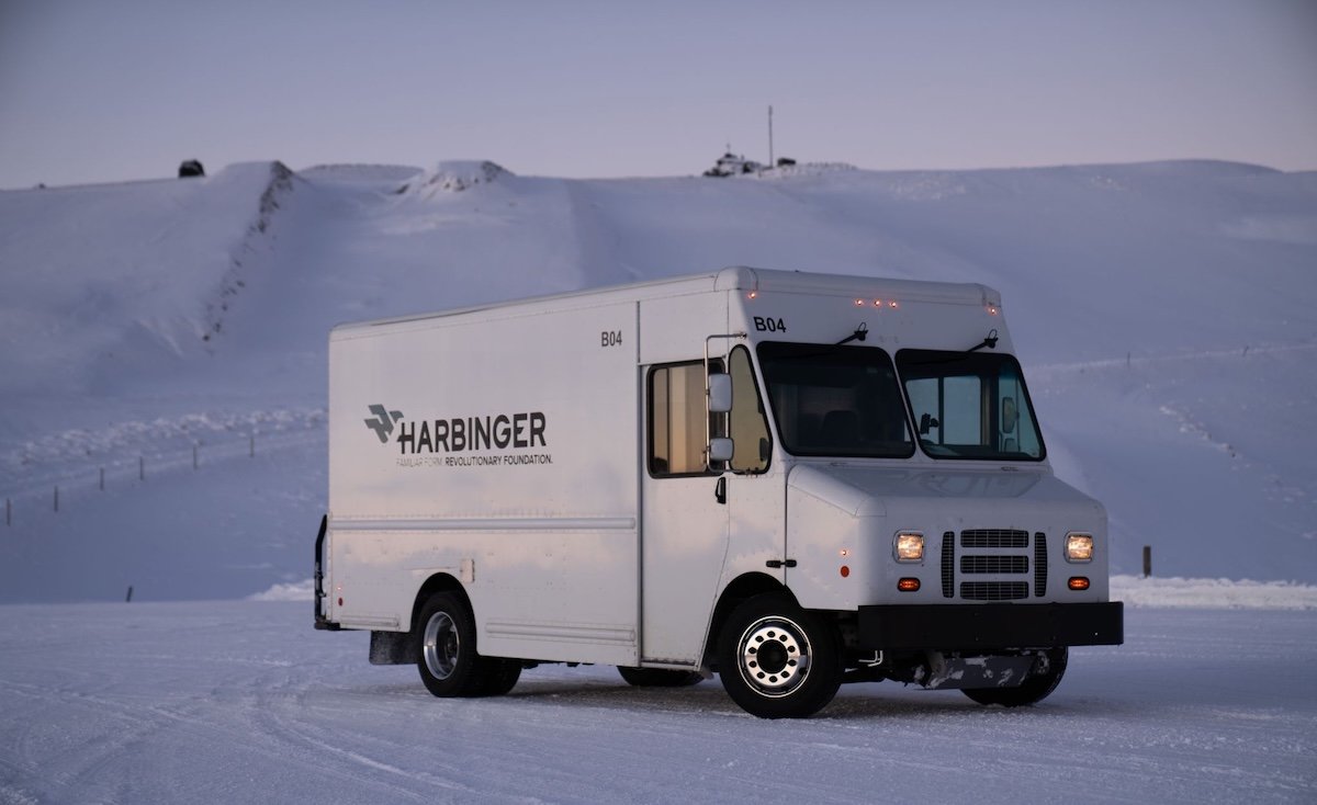 See how Harbinger's electric trucks perform in harsh winter testing